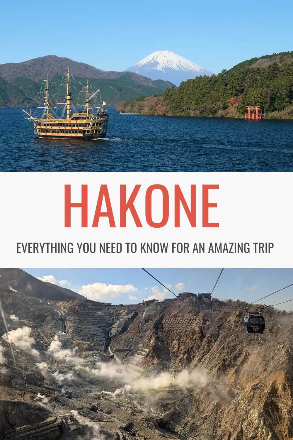 Hakone loop: complete guide with tips and itinerary