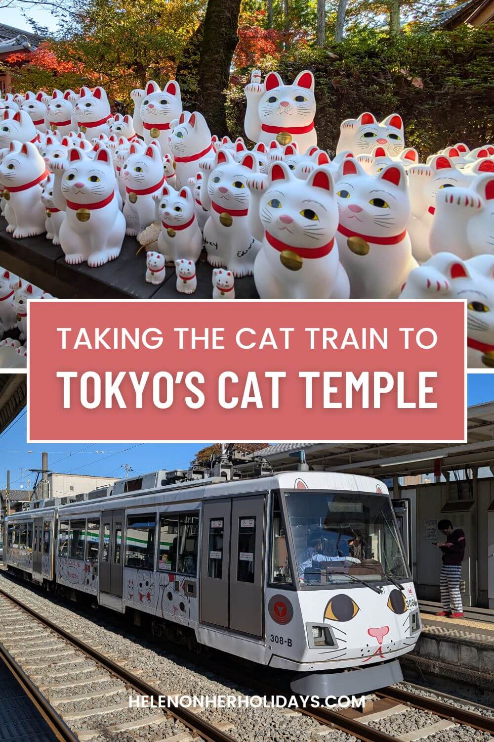 Gōtokuji Temple: Take the cat train to Tokyo's cat temple
